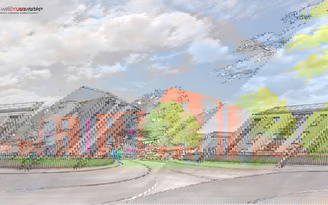 UK’s largest modular council housing development - William Saunders