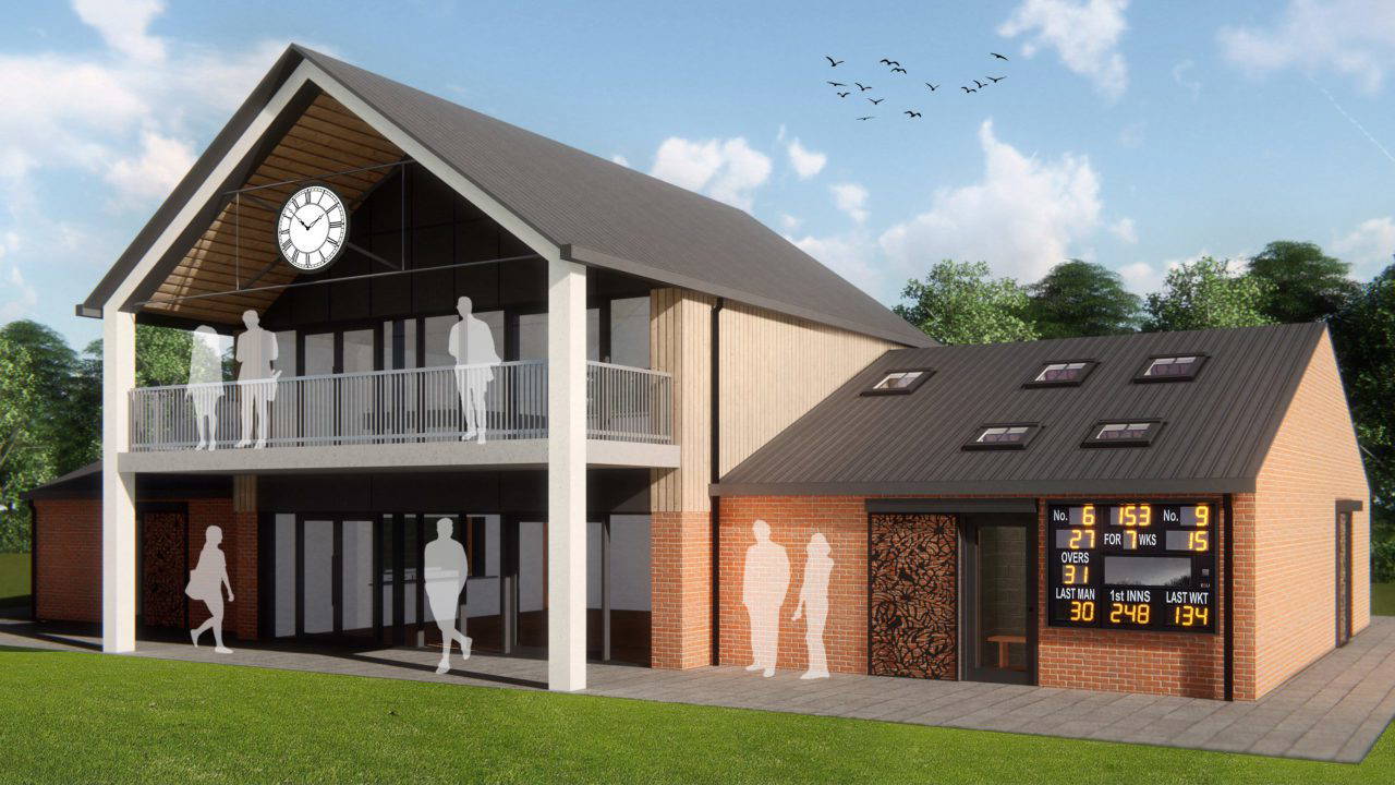 New Pavilion - Farndon Cricket Club - William Saunders